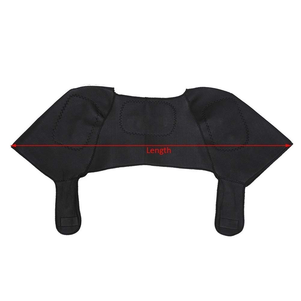 1pcs Heating Pad Self-Heating Shoulder Pad Shoulder Wrap Heating Pad Shoulder Support Strap Heated Shoulder Neck Pad Heated Shoulder Wrap Breathable Shoulder Cover