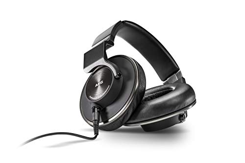 AKG Pro Audio K553 MKII Over-Ear, Closed-Back, Foldable Studio Headphones,Black