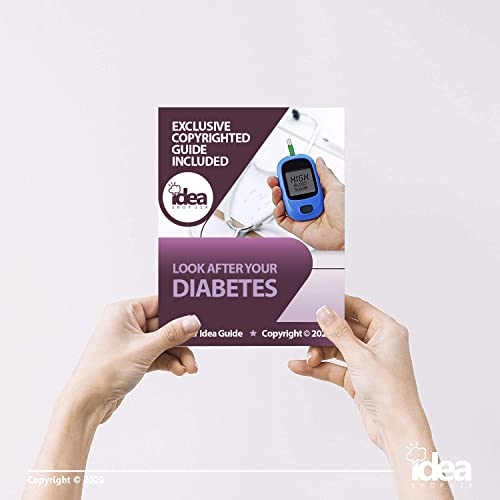 ReliOn Prime Blood Glucose Test Strips, 25 Ct (3 Pack) Bundle with Exclusive Look After Your Diabetes - Better Idea Guide (4 Items)