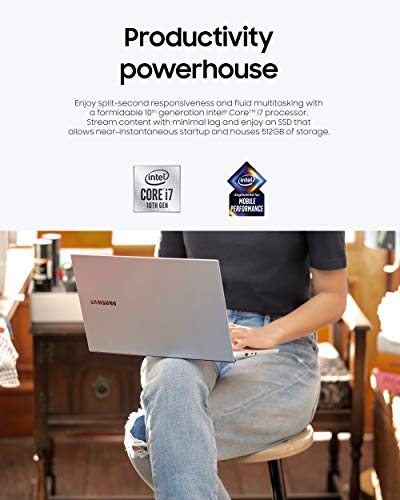 Samsung Galaxy Book Ion 13.3 Laptop| QLED Display and Intel Core i7 Processor | 8GB Memory | 512GB SSD | Long Battery Life and Windows 10 Operating System | (NP930XCJ-K01US) (Renewed)