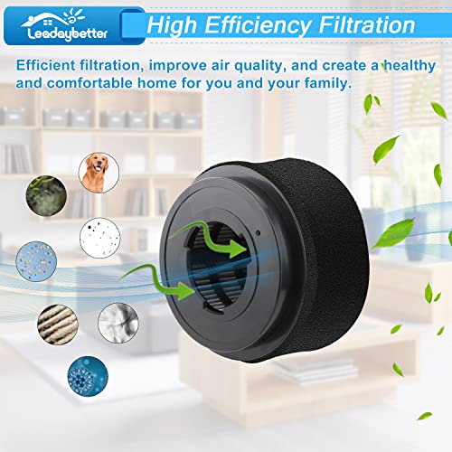 2 Replacement Foam & Filter Compatible for Style 9, 10 & 12,Replace Part # 2031085ES, 203108532065,2031183,32064 & 32065