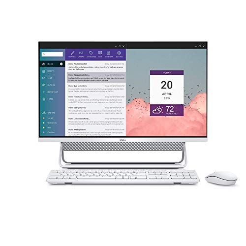Dell Inspiron 27 7000 Premium AIO Desktop I 27” FHD Touchscreen I 10th Gen Intel Quad-Core i7-10510U I 32GB DDR4 512GB SSD 1TB HDD I WiFi Webcam Win 10 (Renewed)