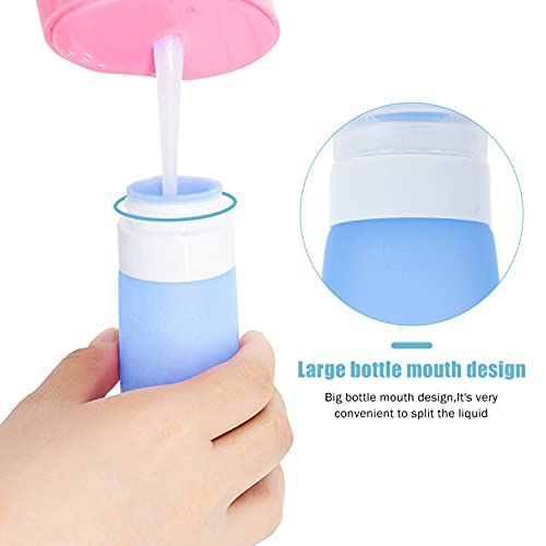 1set Container Leak- Conditioner Cream Face Makeup Liquids Disposable Holder Wash Bottles- Multipurpose Bottles, Leak Containers Refillable Bottling Toiletry Proof Ing