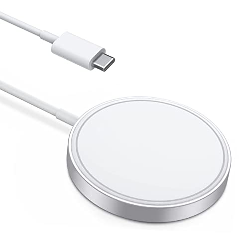 Apple MagSafe Charger iPhone 13 Magnetic Charger [Apple MFi Certified] Wireless Fast Charging Cable Cord Portable Charging Cord Compatible with iPhone SE/13/12/11/X Mini,AirPods Pro-Strong Attraction