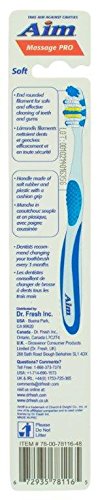 Aim® Massage Pro Toothbrush Soft 6-Pack