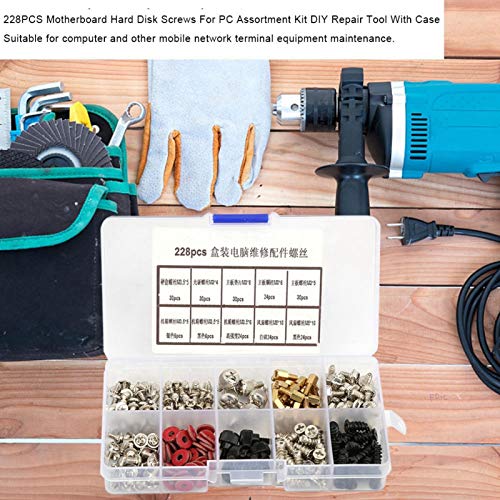 Lightweight Standoff Screws Motherboard, Stable Performance Firm Portable Motherboard Standoffs and Screws, for Mobile Network Terminal Equipment Computer