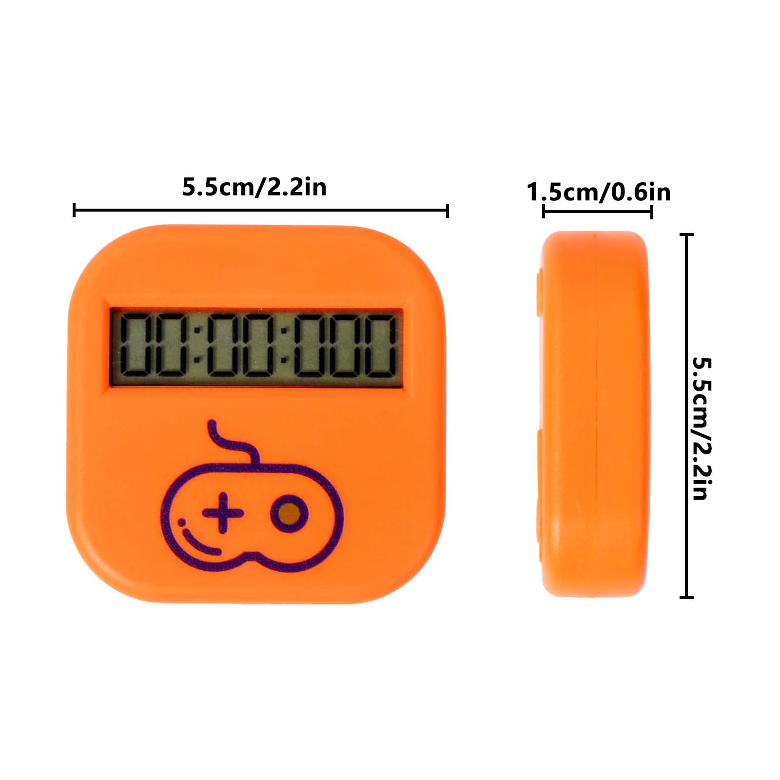 12 Pack Stacking Cups, M Size Quick Stack Cups Set Training Game with Digital Kitchen Timer Sensitive Timer Suitable for Learning Work and Exercise