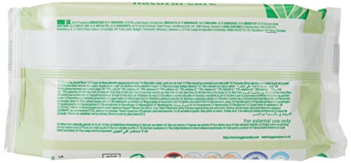 Baby Wipes Natural Care with Aloe Vera Huggies Wipes 56 Pc Kids