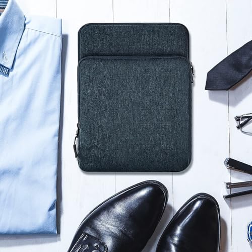 TiMOVO 8-9 Inch Tablet Sleeve Case for All-New iPad Mini 7 (A17 Pro, 2024), iPad Mini 6 (8.3-Inch, 2021), iPad Mini 5/4/3/2/1, Protective Pouch Bag with Multiple Pockets, Indigo