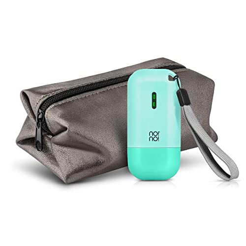 no!no! Micro Hair Removal Device for All Skin Tones, Body & Facial Hair Removal for Women & Men, Rechargeable, Wireless & Portable Hair Removal Device, Flawless Hair Remover for Face & Body - Mint