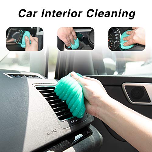 Car Cleaning Gel for Car Detailing Car Cleaning Putty for Interior Cleaner for Car Vents Car Cleaning Gel Pack 450g(5 Pack)