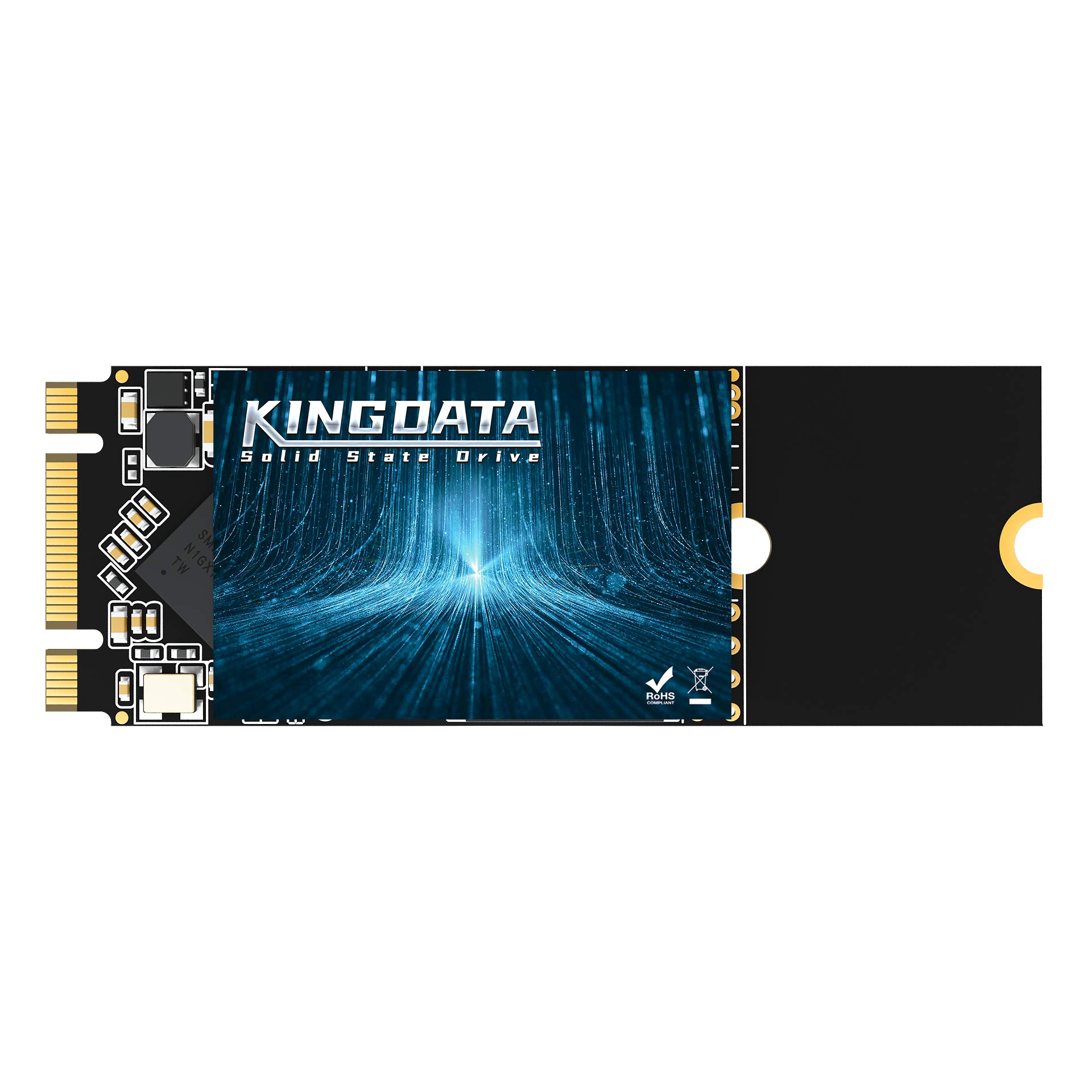 KINGDATA SSD M.2 2260 1TB Internal Solid State Drive High-Performance Hard Drive for Desktop Laptop SATA III 6Gb/s (1TB, M.2 2260)