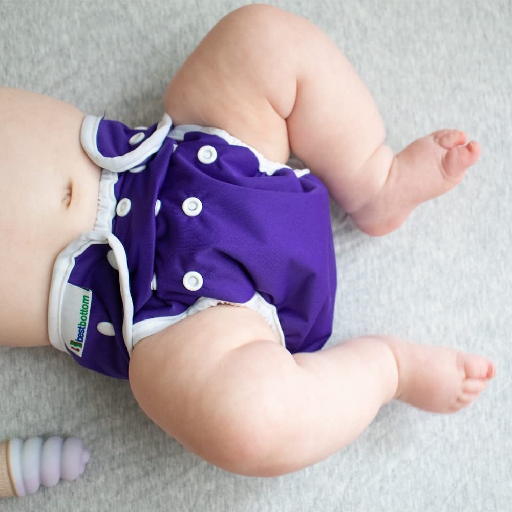 Best Bottom Doppelganger Cloth Diaper Shell-Snap | Reusable Diapers Shell Made Of Durable Waterproof Materials | Eco-Friendly Washable Diapers Saves You Money From Disposable Diapers | PUL Fabric