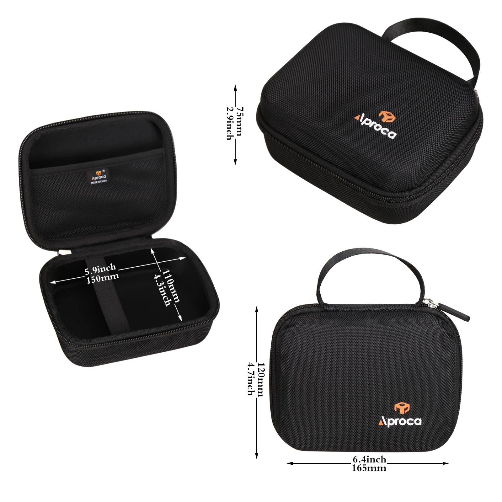 Aproca Hard Portable Storage case, for Waterpik WF-04 Sidekick Water Flosser and Accessories