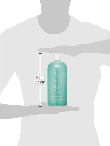 Aquage Smoothing Shampoo, Nutrient-Rich Sea Botanicals Leave Dull and Uneven Textured Hair Feeling Silky and Moisturized, Low pH Formula Smooths Cuticle, 35 oz.