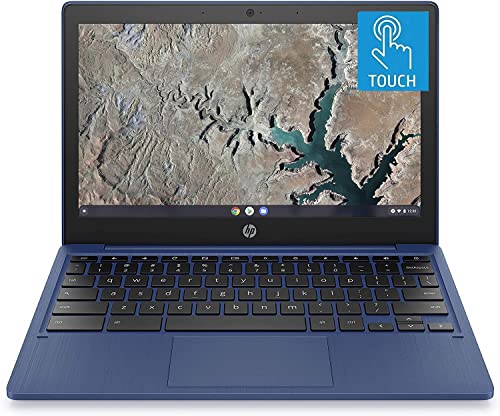 HP Chromebook 11-inch IPS Touchscreen Laptop, MediaTek MT8183 Octa-Core Processor, 4GB RAM, 32GB eMMC Storage, WiFi, Webcam, USB Type C, Chrome OS (Renewed)