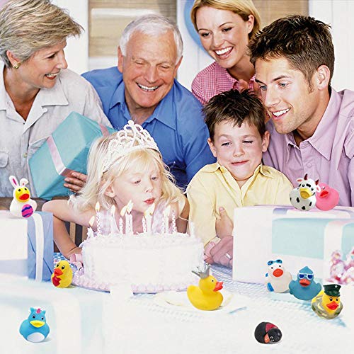 Fight Together 50 Pack Rubber Duck for Jeep Bath Toy Assortment - Bulk Floater Duck for Kids - Baby Showers Accessories - 50 Varieties, Upgrade