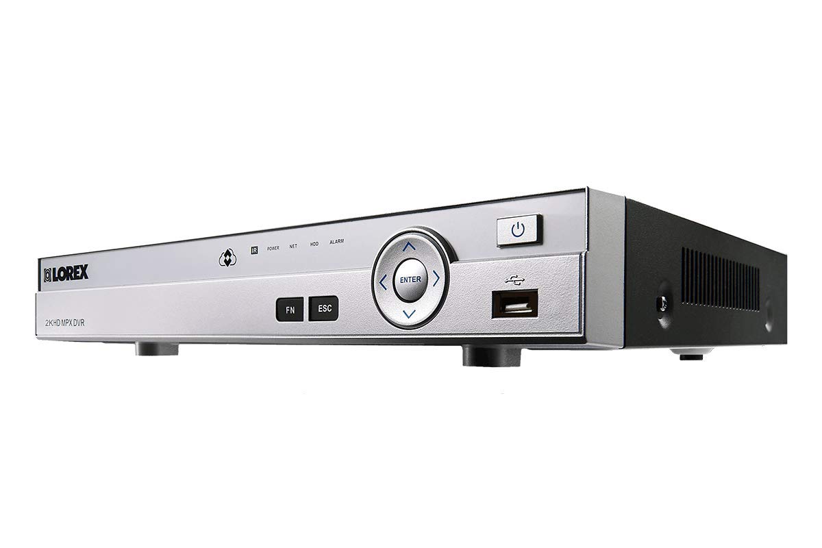 Lorex DV8081 2K HD MPX Security DVR, 8 Channel, 1TB Hard Drive, Works with Older BNC Analog Cameras, CVI, TVI, AHD (M. ) (Renewed)