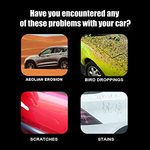 2Pack 3 in 1 High Protection Car Coating Cleaning Spray,Quick Coat Car Wax Polish Spray (100ML)