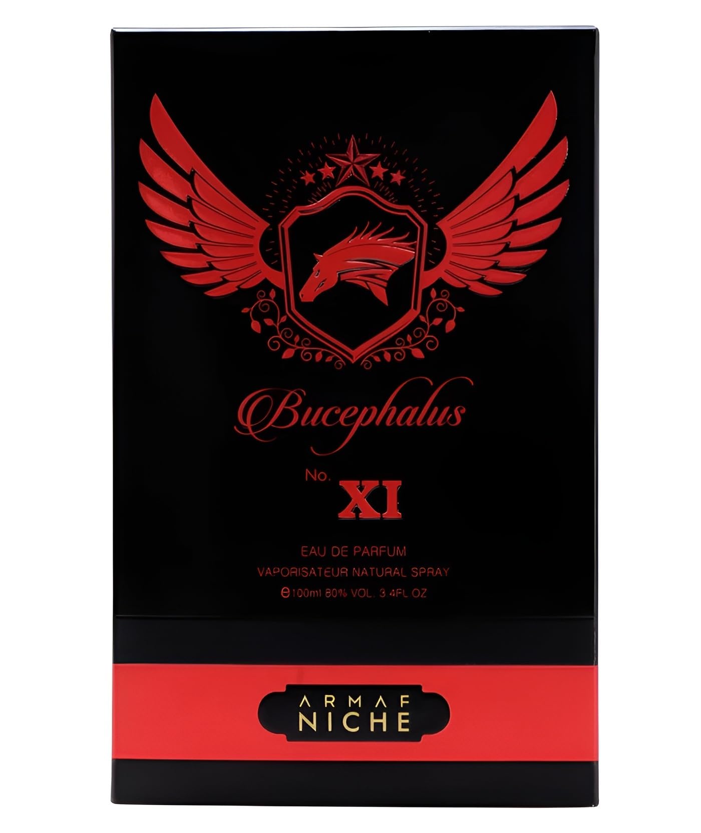 Armaf Bucephalus XI for Men Eau de Parfum Spray, 3.4 Ounce