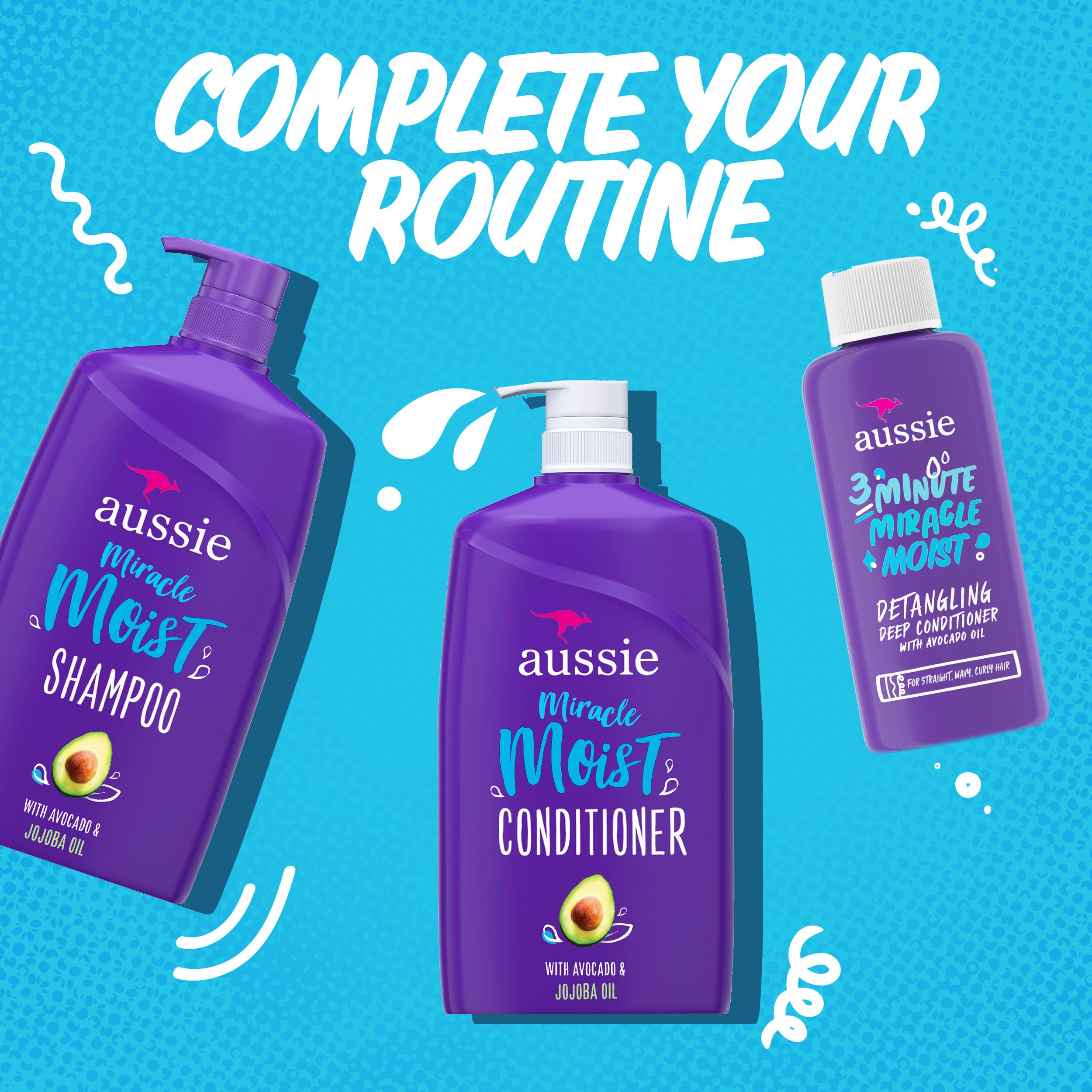 Aussie 3 Minute Miracle Moist Deep Conditioning Treatment, 1.7 fl oz