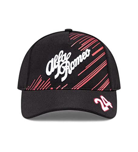 Alfa Romeo Racing F1 Guanyu Zhou Driver #24 Hat Black