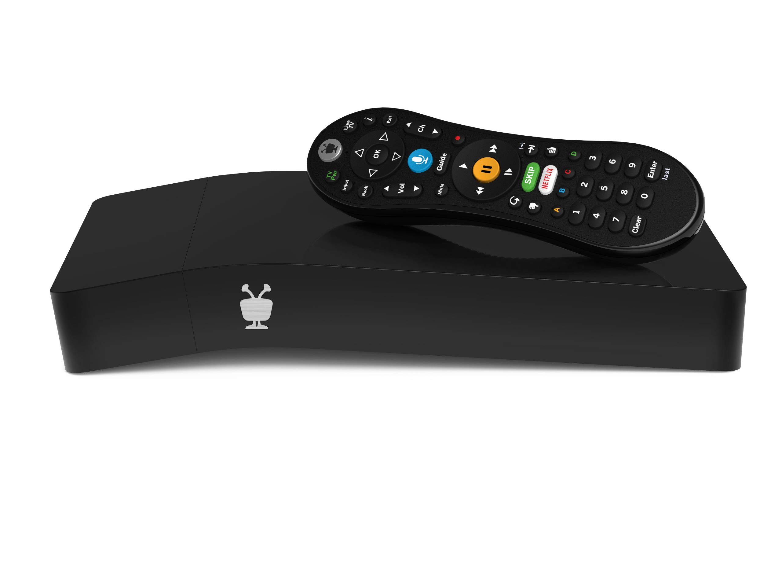 TiVo Bolt VOX 500GB for Cable or Antenna | includes Lifetime (All-in) Service ($549 value) | 4K UHD | 4 Tuners | Voice Control (TCD849500V) (Renewed)