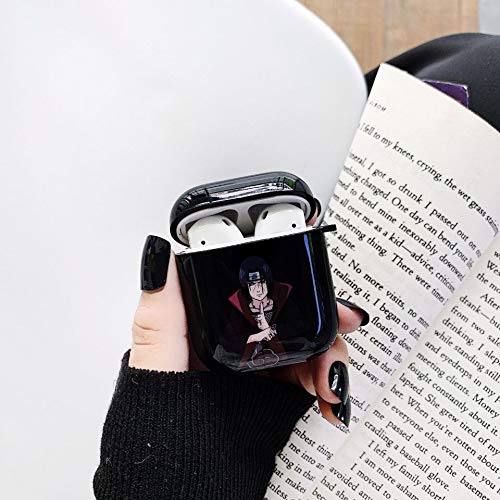 Airpods 2 / 1Case Fashion Anime Naruto, Uchiha Ltachi, Payne, Kobe 24, Cartoon Pattern Shockproof and Anti-Fall TPU Skin Airpods Case. (IMD = Mustela)