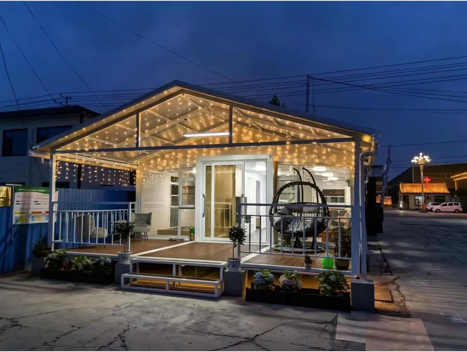 20ft Portable Prefabricated Tiny House | Customizable, Expandable and Moveable | Modular Container Folding House for Hotel, Office, Stall, Villa, Shop, Warehouse, etc