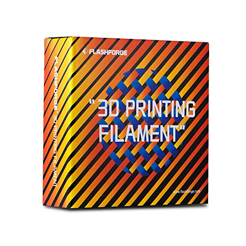 FLASHFORGE D-Series Flexible 3D Printer Filament, 1.75mm (Clear/Natural Color), 0.5kg Spool (1.1lbs), Guaranteed Fresh, Tangle-Free, Fits Most FDM Printers [Risk-Free]    