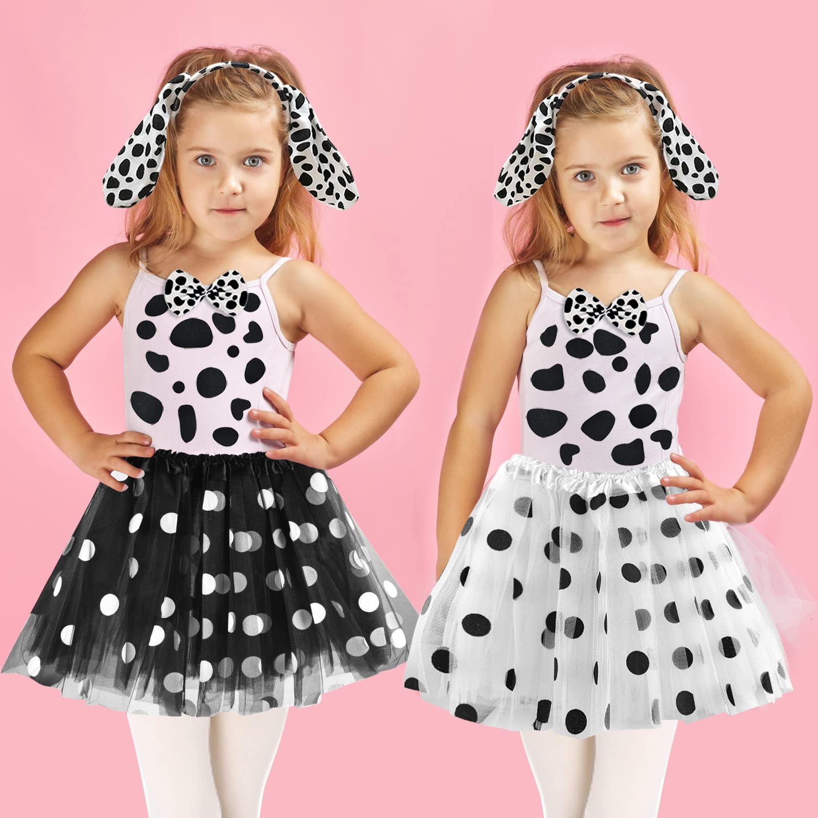 24 Sheets Black Adhesive Felt Circles Self Adhesive Felt Pads Irregular Felt Spotty Dog Style Felt 576 Pieces Small Dalmatian Dots Felt Stickers for Adult Kids Halloween Party DIY Projects Costume