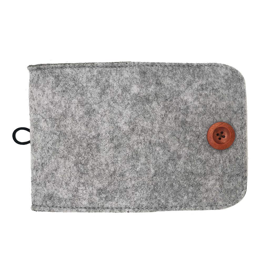 Auony Essential Oil Carrying Case Bag, 6 Bottles Essential Oils Travel Organizer Pouch Bag for 5ML / 10ML / 15ML Oils