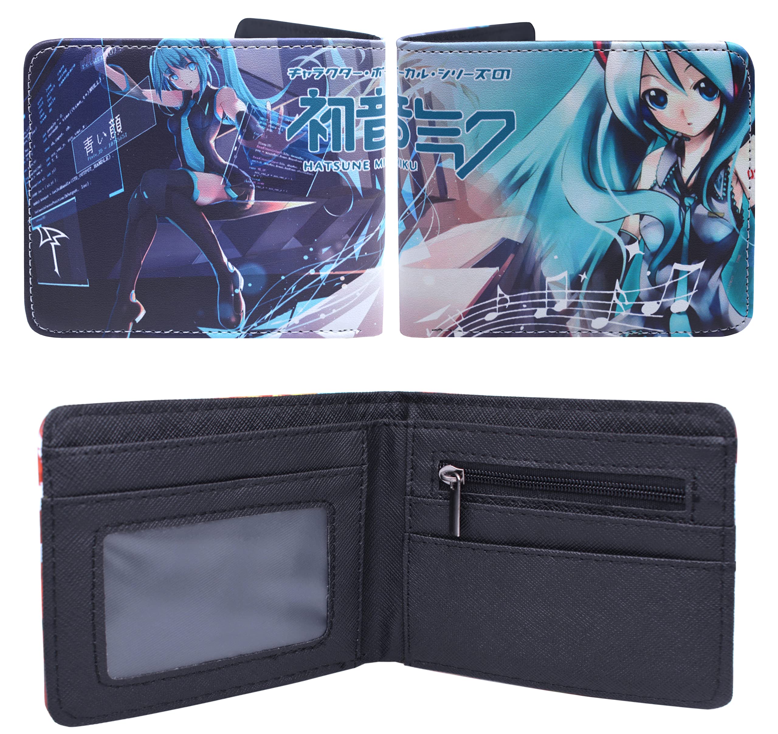Amatensu Anime Characters Kaito wallet Luka wallet Len wallet Rin wallet A