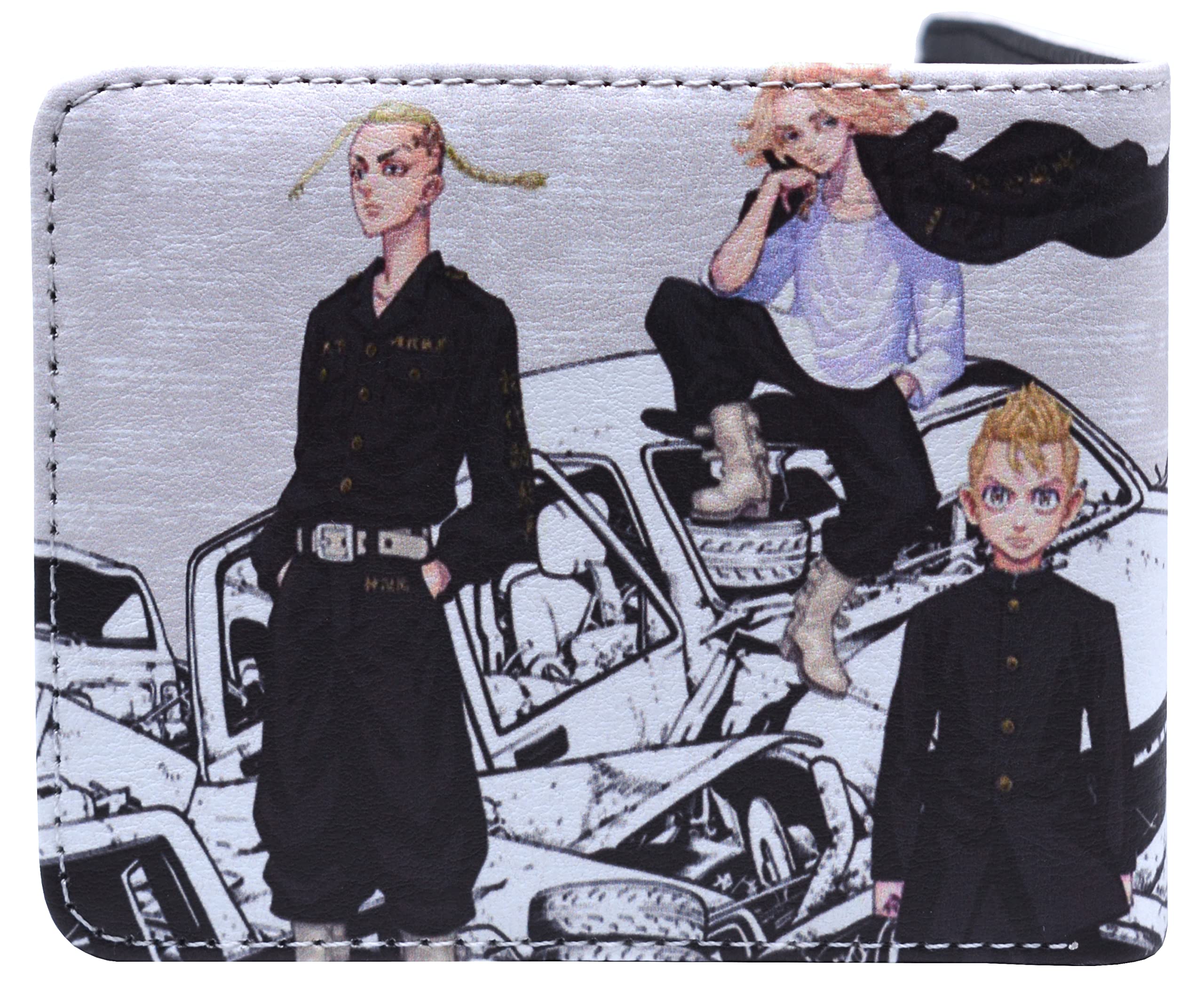 Amatensu Anime Characters Baji Keisuke wallet Mikey wallet Manjiro Sano wallet Draken wallet B
