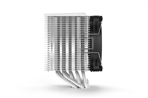 be quiet! Shadow Rock 3 White 190W TDP CPU Cooler | Intel-1700 1200 2066 1150 1151 1155 2011-3 Square ILM | AMD AM4 | Black | BK005