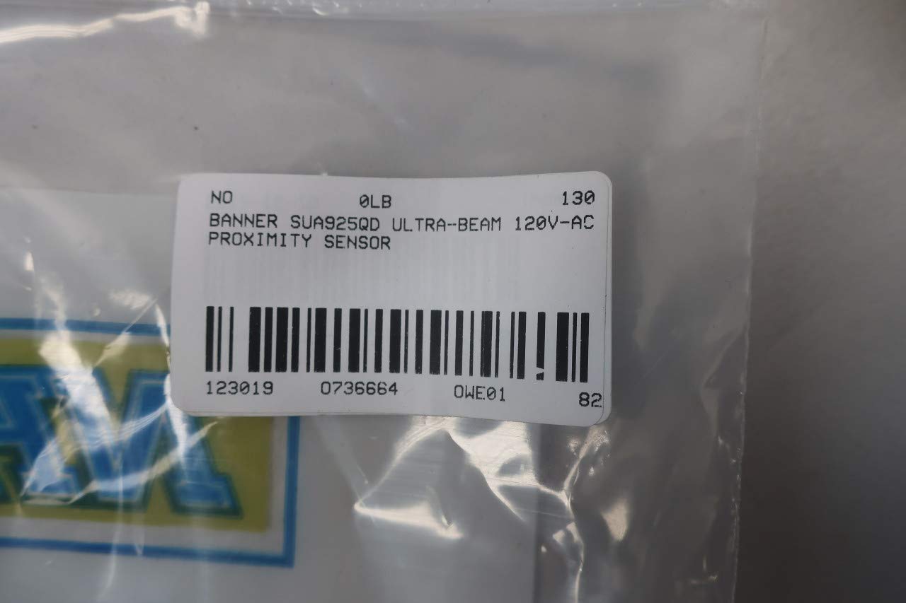BANNER SUA925QD Ultra-Beam Proximity Sensor 120V-AC