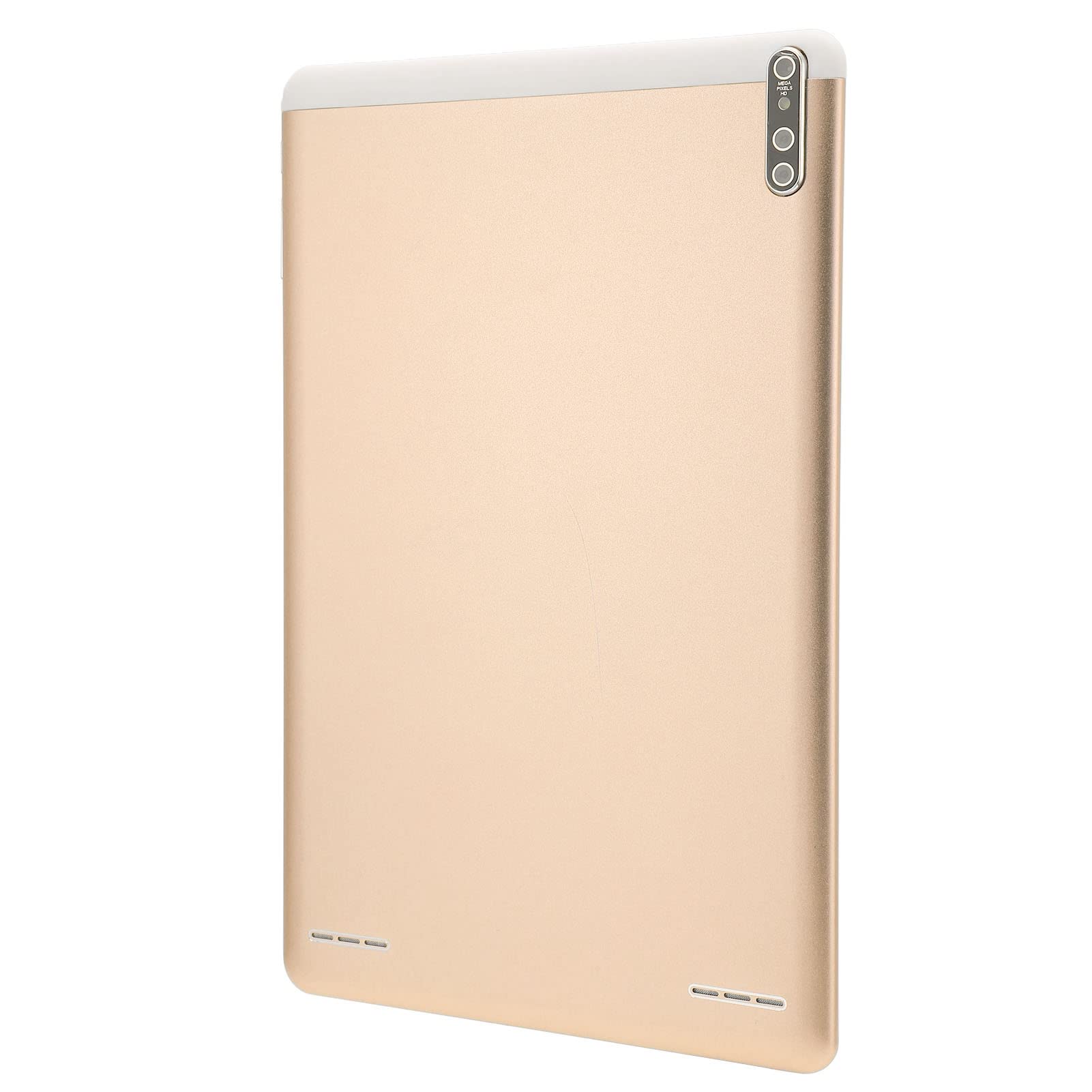 10inch IPS HD Tablet,3GB 64GB 8 Core Processor Tablet for 11,3G Network 5G WiFi,Front 5MP Rear 13MP Camera,Dual Sim Dual Standby,Dual Speakers,Gold (US Plug)