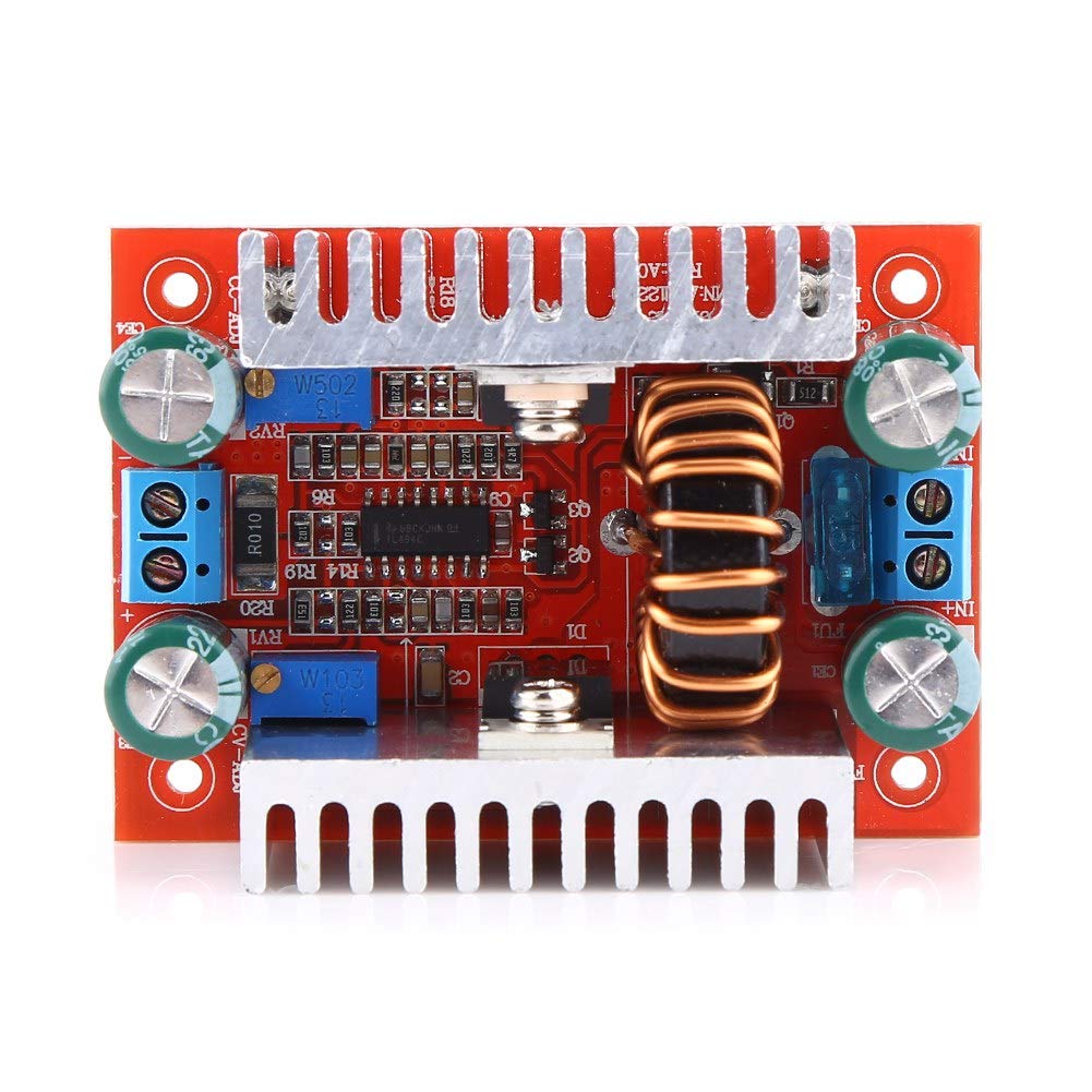 400W DC DC Step Up Boost Converter,DC8.5V 50V to DC10V 60V Constant Current Power Supply Module Voltage Adjustable Module for Electric Product LED Light Solar Panels