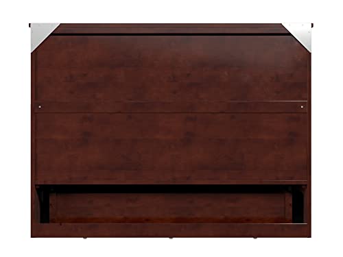 AFI Deerfield Murphy Bed Chest Full, Walnut