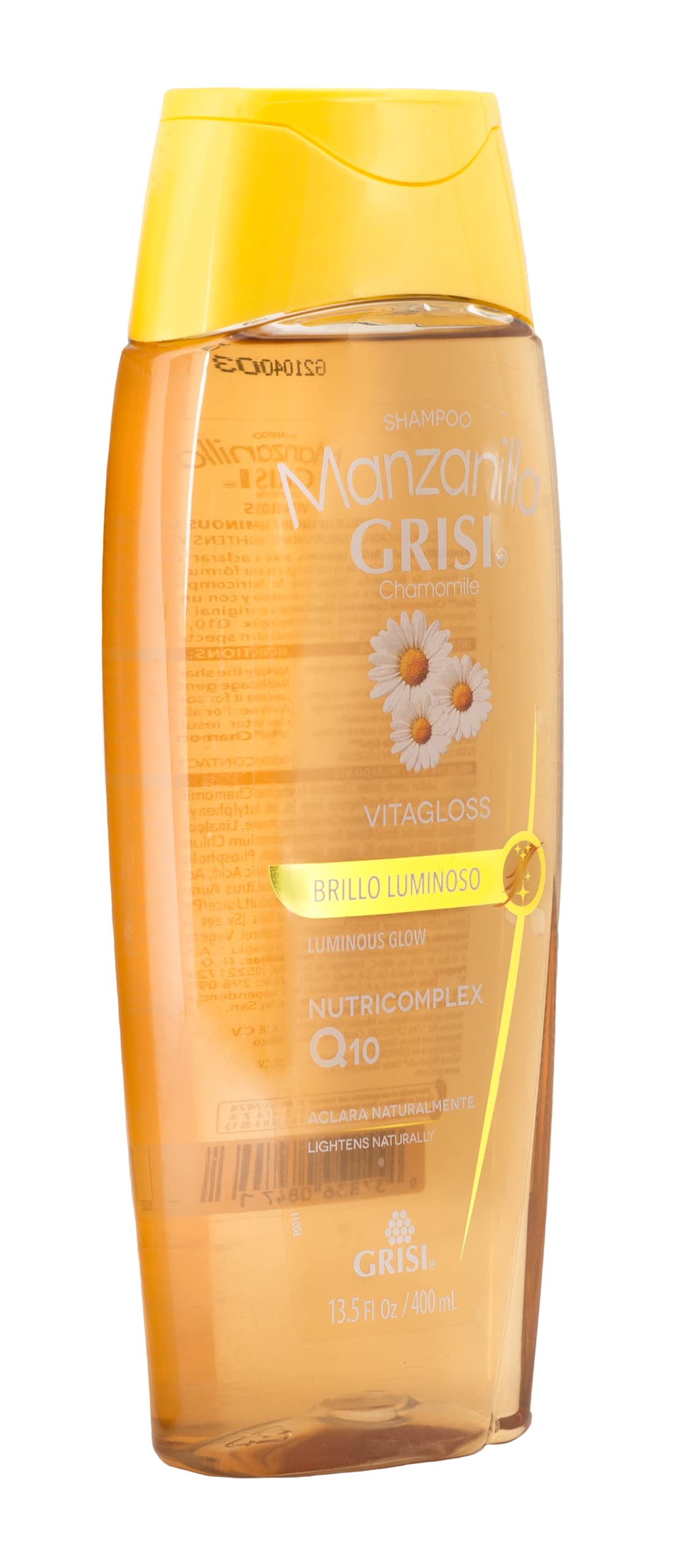 Manzanilla Grisi, Cleansing Shampoo with Chamomile Extract, 2 Pack, 13.5 FL Oz, Bottles