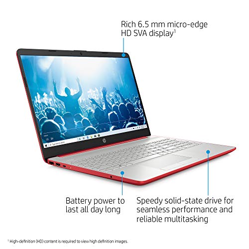 HP Student Business Touchscreen Laptop - 15.6" HD Big Touch Screen with MS Office Lifetime, Design Accessory, Thin Laptop, CD/DVD Drive, Laptop for College, Work, Study, Gaming, Teens