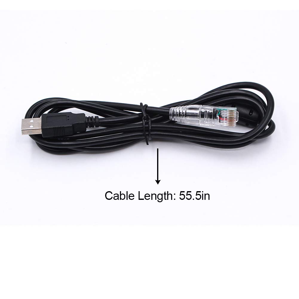 Aimtobest PMKN4147 PMKN4147A USB Programming Cable Compatible for Motorola XPR2500 CM200D CM300D DEM400 DM1400 DM1600 DM2400 DM2600 XiR M3188 M3688 M6660 Radio