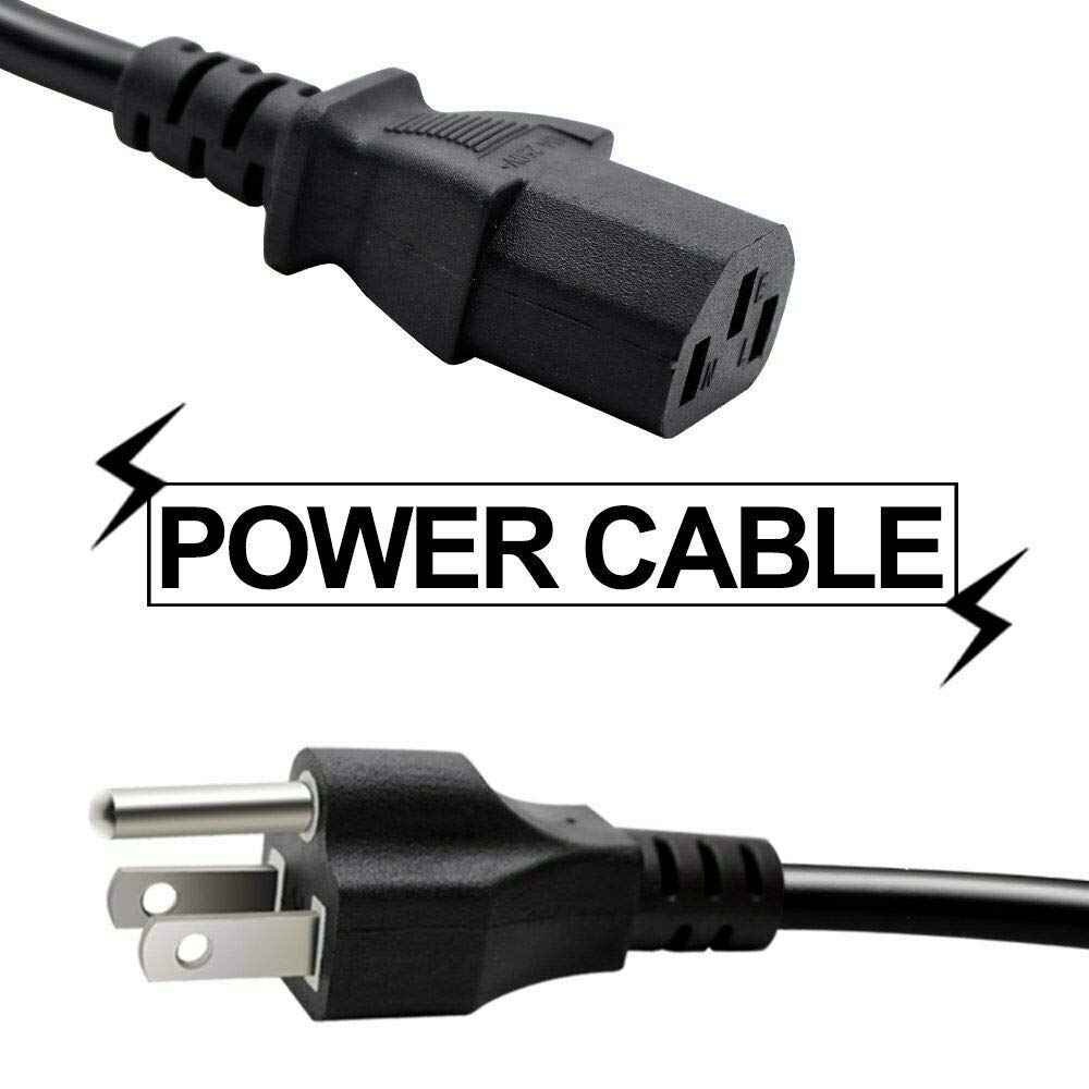 GreatPowerDirect AC Power Cord Cable for Yamaha HS5 HS7 HS8 HS8W HS 80M Studio Monitor Speaker