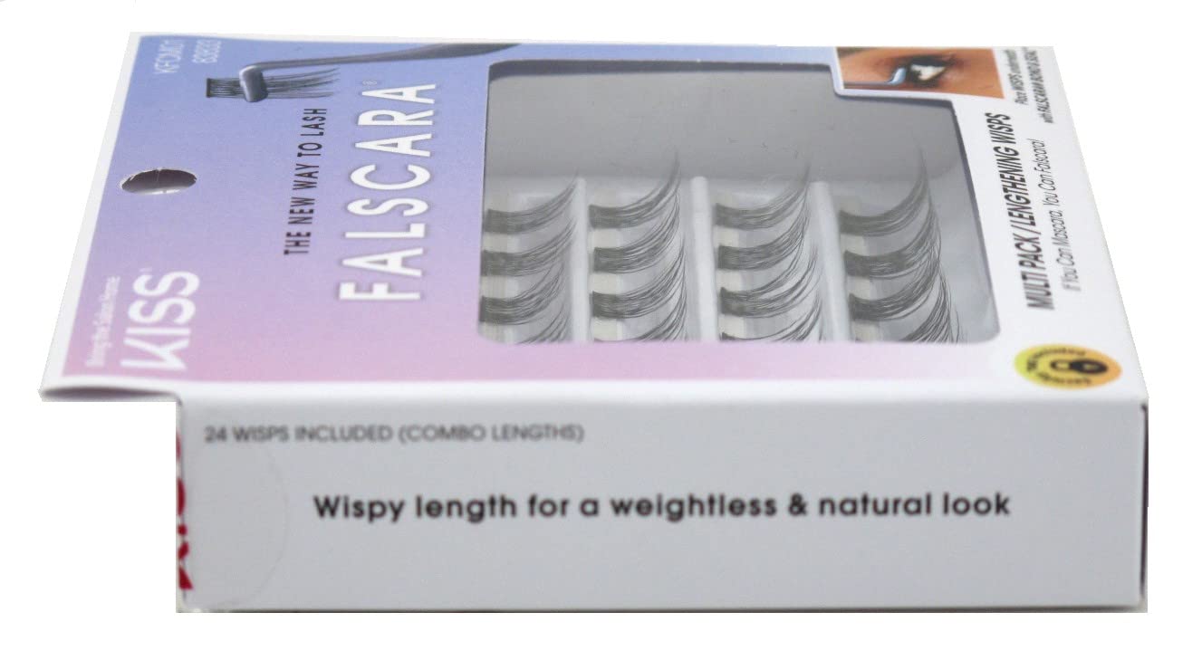 Kiss Falscara Lengthening Wisps Multi-Pack (Pack of 6)