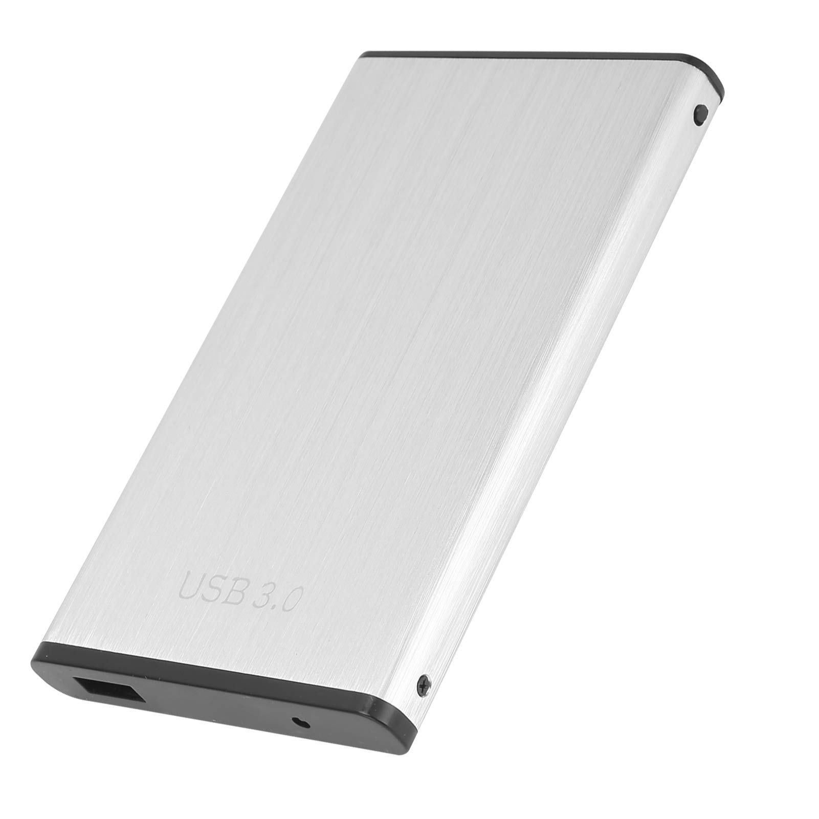 Dilwe YD0018 USB 3.0 HDD Portable Laptop Mobile Hard Drive, 2.5 Inch Silver Color Universal External Hard Drive for PC, 80G 2TB Mechanoco Hard Drive for Windows 7 8 10 Linux OS X 80G