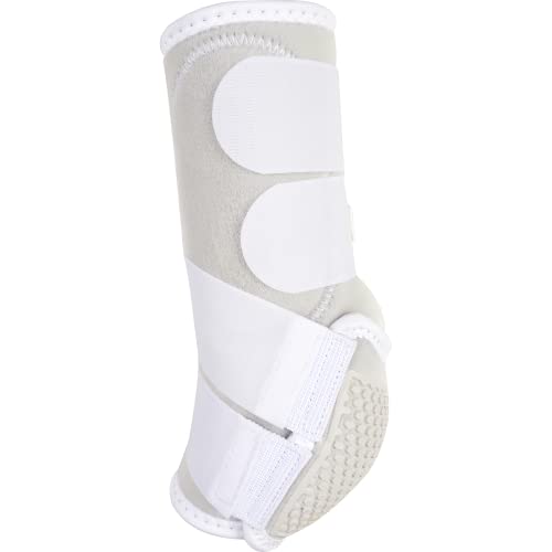 Classic Equine Flexion by Legacy2 Front Support Boots, White, Medium