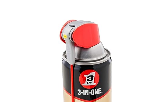 3-IN-ONE Professional Garage Door Lubricant with SMART STRAW SPRAYS 2 WAYS, 11 OZ