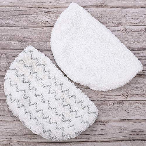 ConPus 2 Pack Steam Mop Pads Replacement for Bissell Powerfresh Steam Mop 1940 1440 1544 Series, Model 19402 19404 19408 1940A 1940Q 1940T 1940W