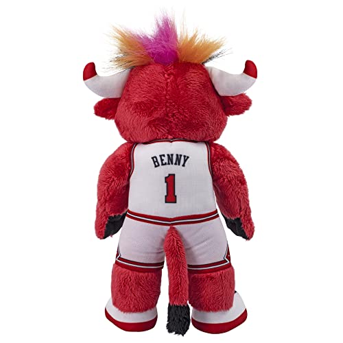Bleacher Creatures Chicago Bulls Benny The Bull 10" Plush Figure- A Mascot for Play or Display