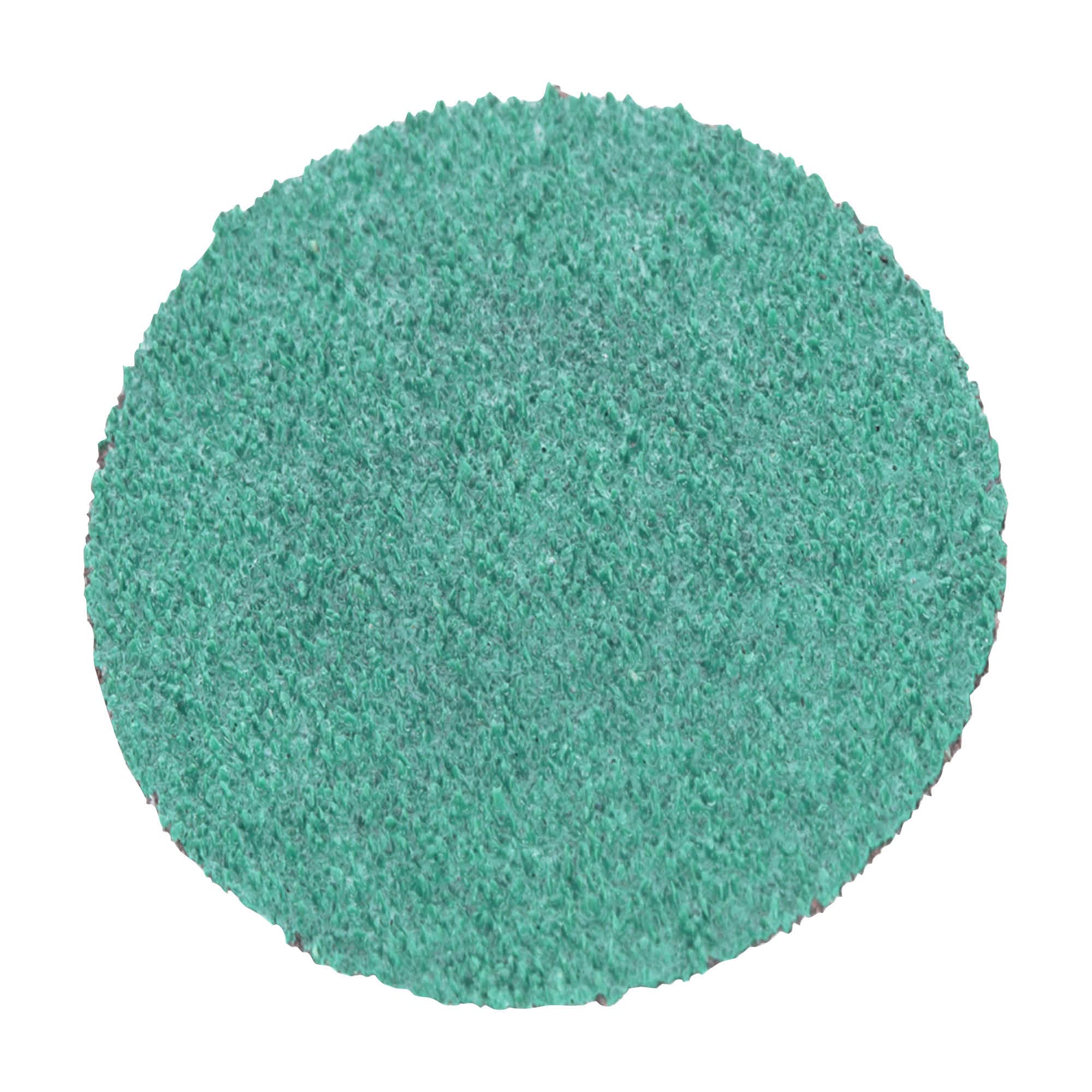 3M Green Corps Roloc Disc 36536, 80+ Grit, 3 in, Pack of 25 Heavy Duty, Quick Change Discs for Grinding, Coating Removal, Fast Cutting